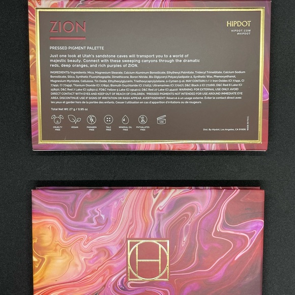 Makeup | Hipdot Zion Eyeshadow Palette | Poshmark